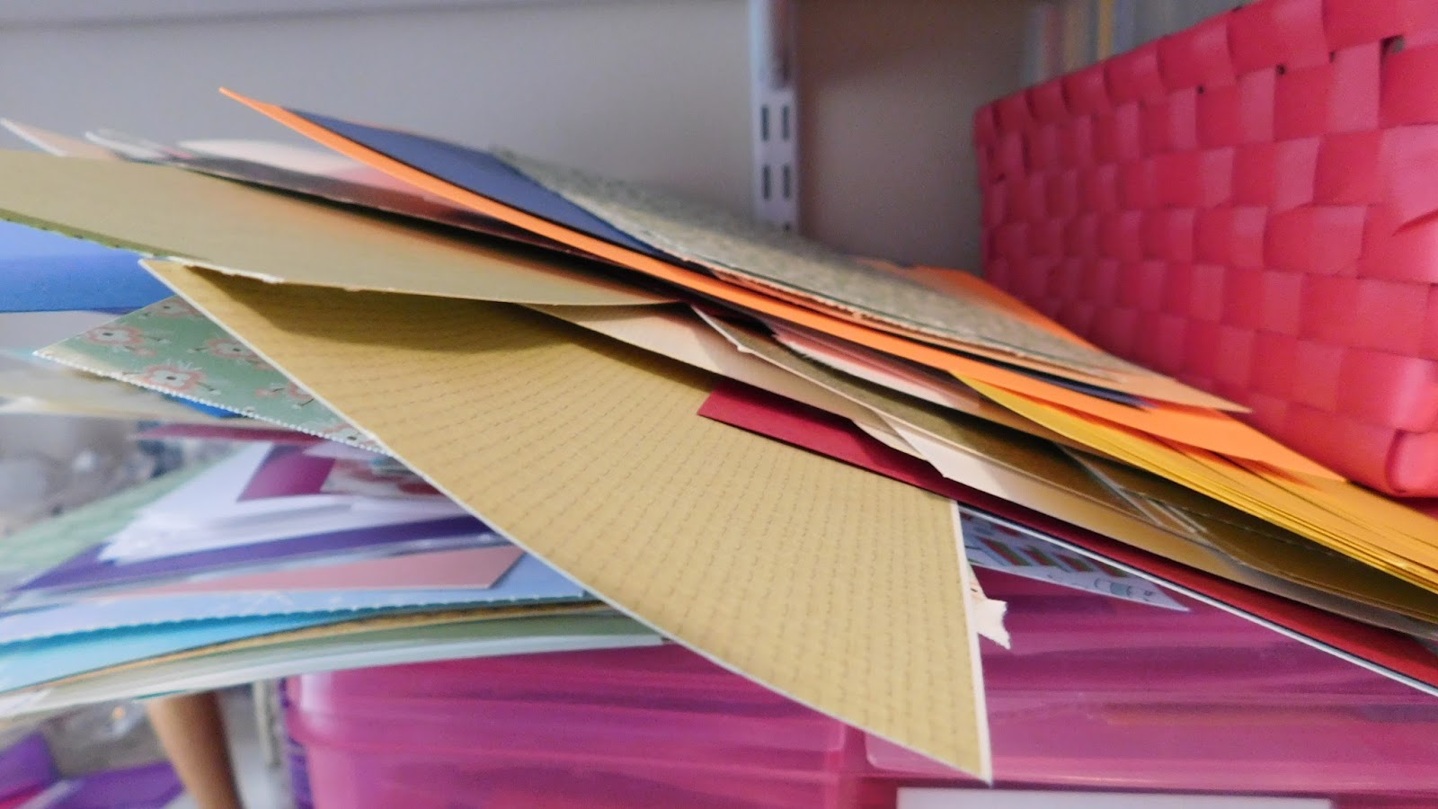 She's a Sassy Lady: Stop And Organize Your Scrap Paper Now