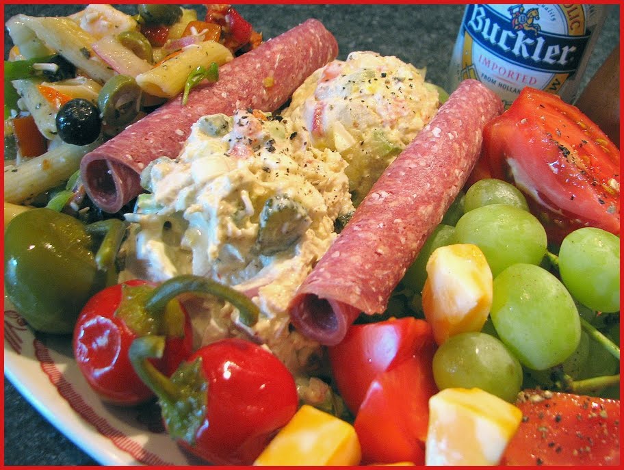 Fat Johnny's Front Porch: Cold Salad Plate