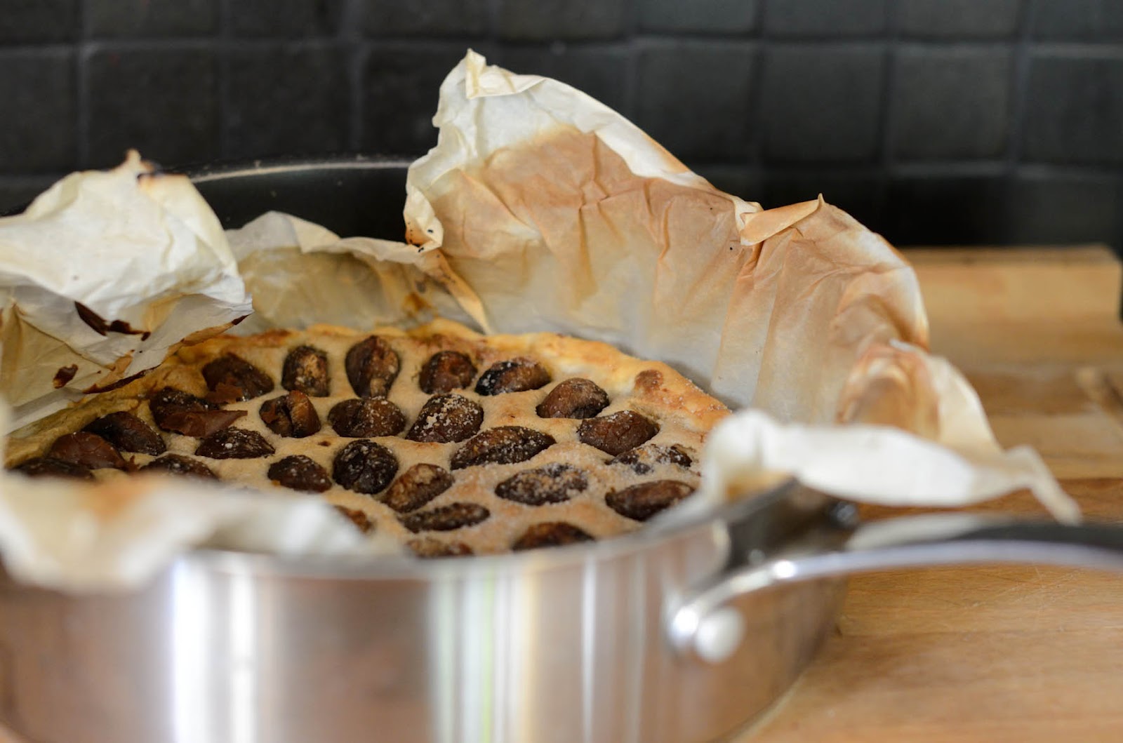 The Hedonista - Recipes: Caramel and Chestnut pie