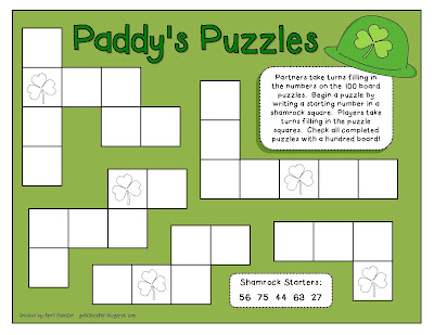 gwhizteacher: St. Patrick's Day FREEBIE