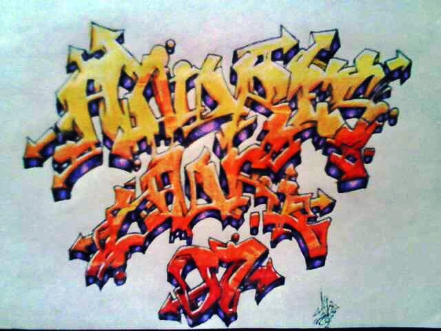 Graffitis con el nombre de andres - Imagui