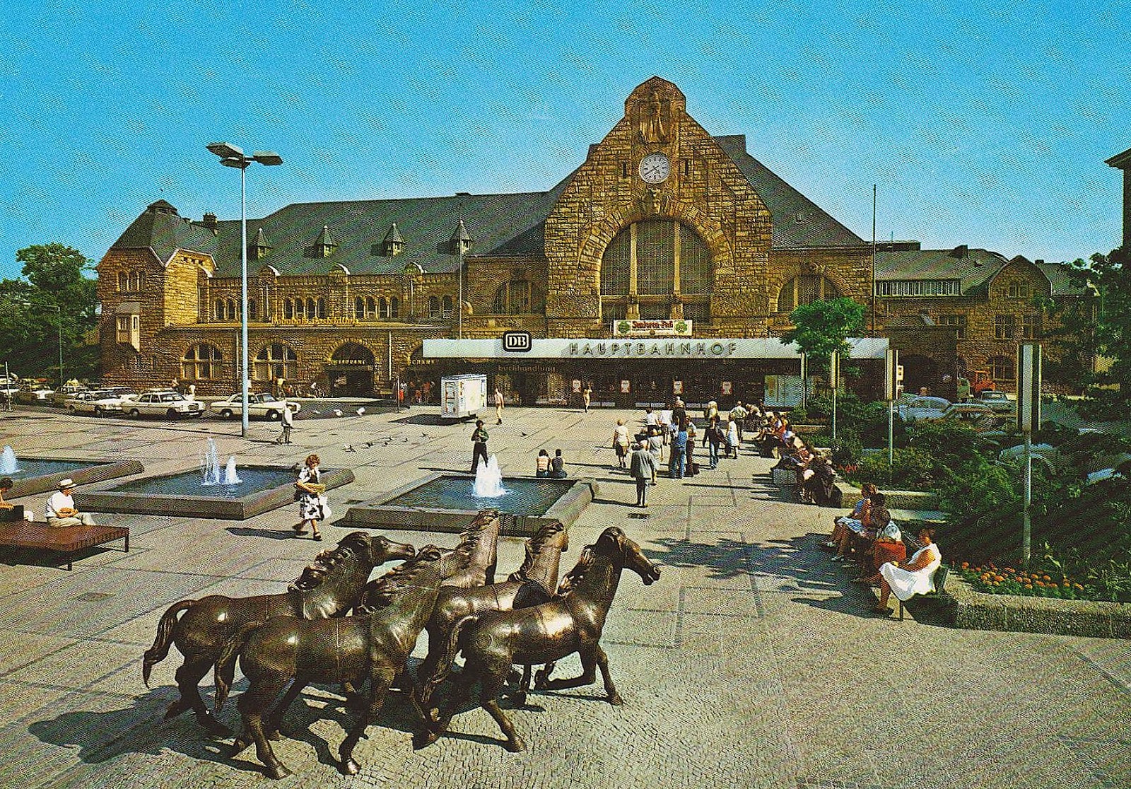 The traveler's drawer: BAD AACHEN, Hauptbahnhof