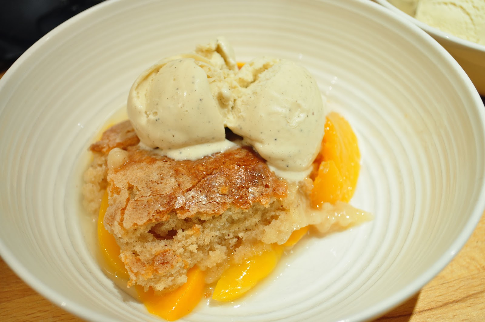 Busy Eating: Mom's Peach Pudding