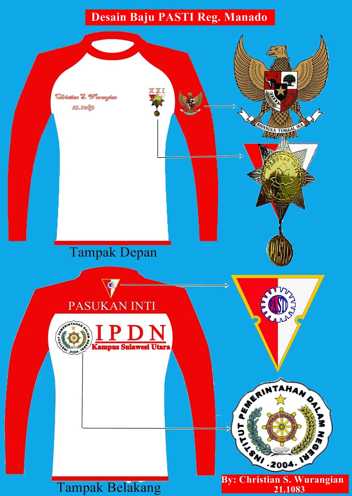 sumber-informasi: Desain Baju Pasukan Inti (PASTI) IPDN kampus Sulawesi ...