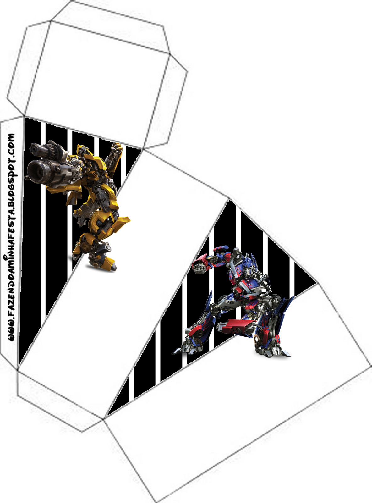 Transformers: Free Printable Boxes. - Oh My Fiesta! for Geeks