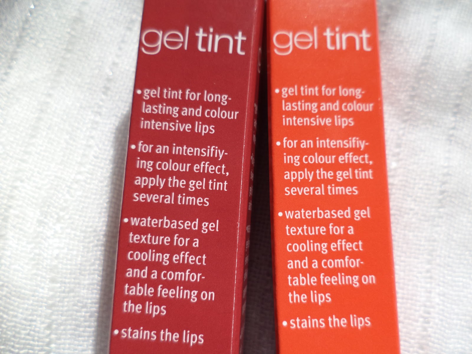 UniqaPoly: Review&Swatches: Essence - Gel tint