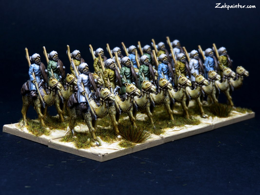 ZakGallery: Painted 15mm CAMEL RIDERS