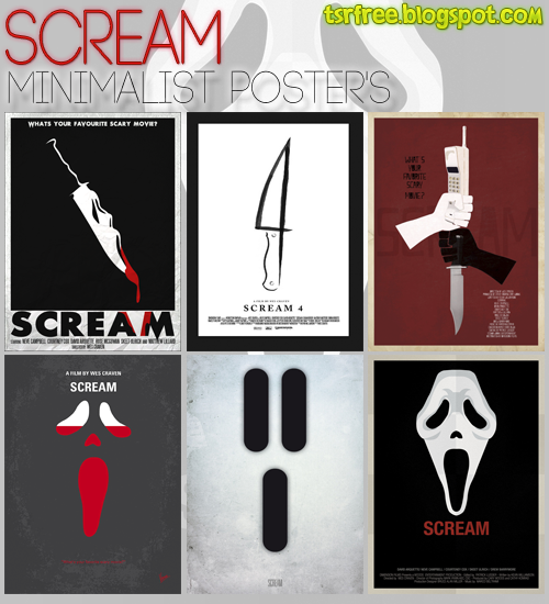 Scream Minimalist Poster's