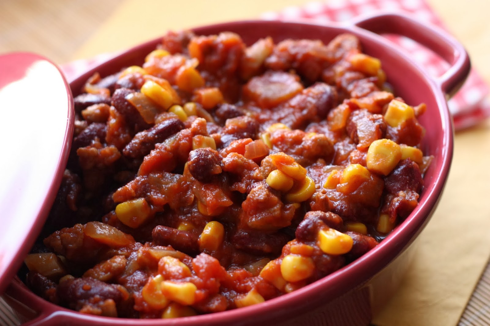 Les petits plats de Rose: Chili sin carne express - à ma façon [vegan]