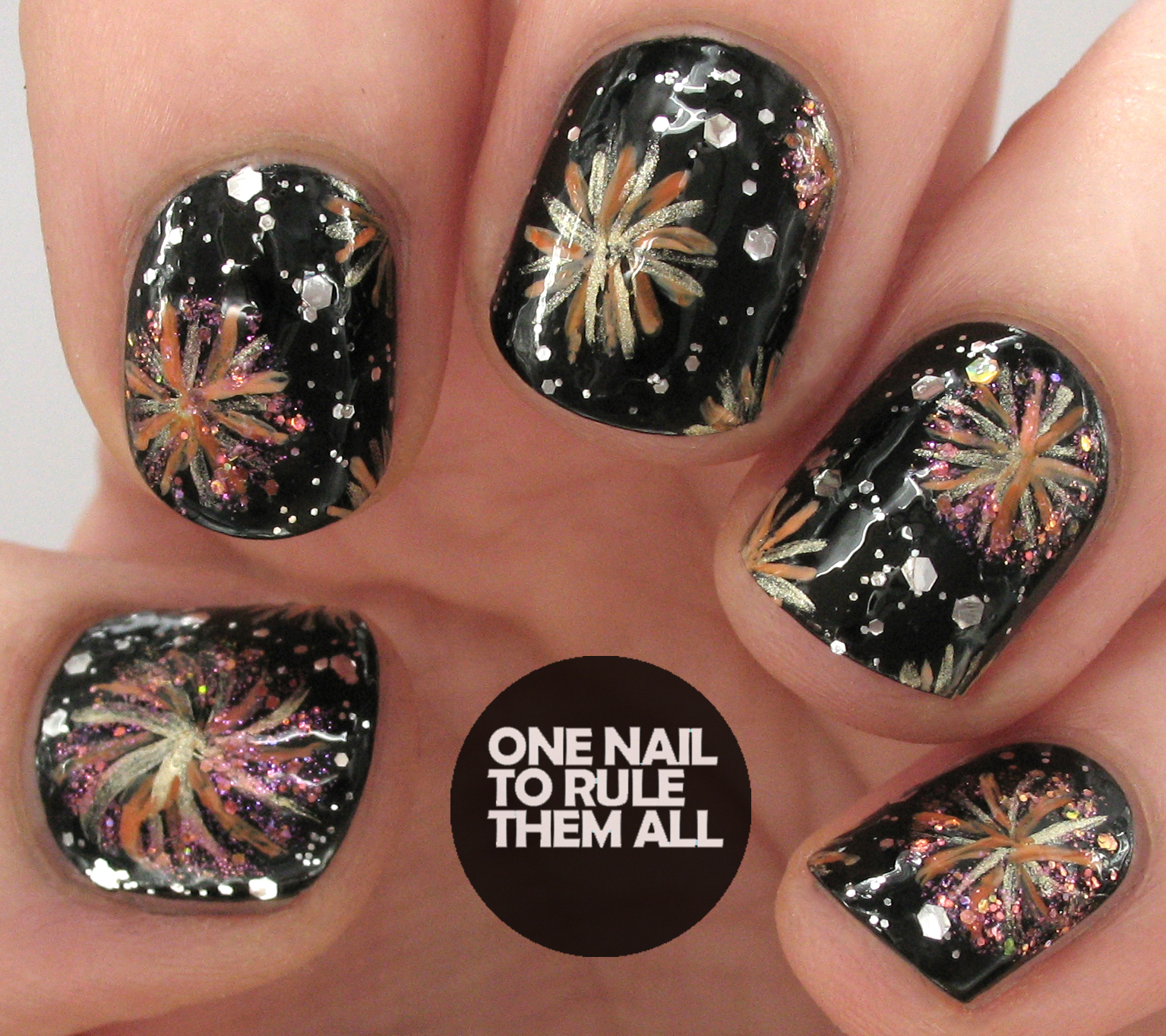 One Nail To Rule Them All: New Years Fireworks for Divine Caroline