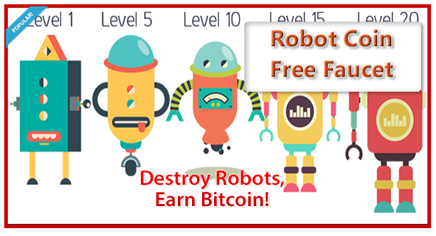 Get Easy and Earn Bitcoin Free: DAPATKAN 1.000.000 SATOSHI DARI ROBOT COIN
