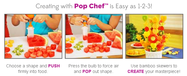 Inspired by Savannah: Create Fun Food Arrangments at Home with PopChef ...