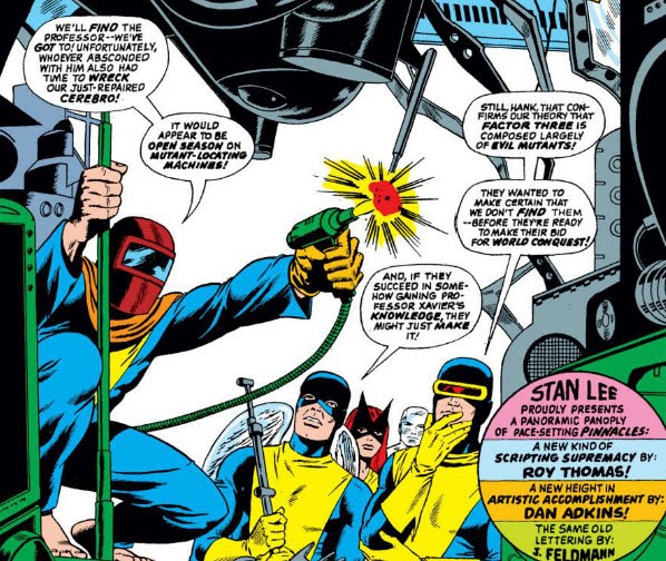 The Peerless Power of Comics!: The Resounding Thud of--Factor Three