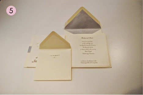 Soirées Blog: How to Assemble a Wedding Invitation in 6 Easy Steps