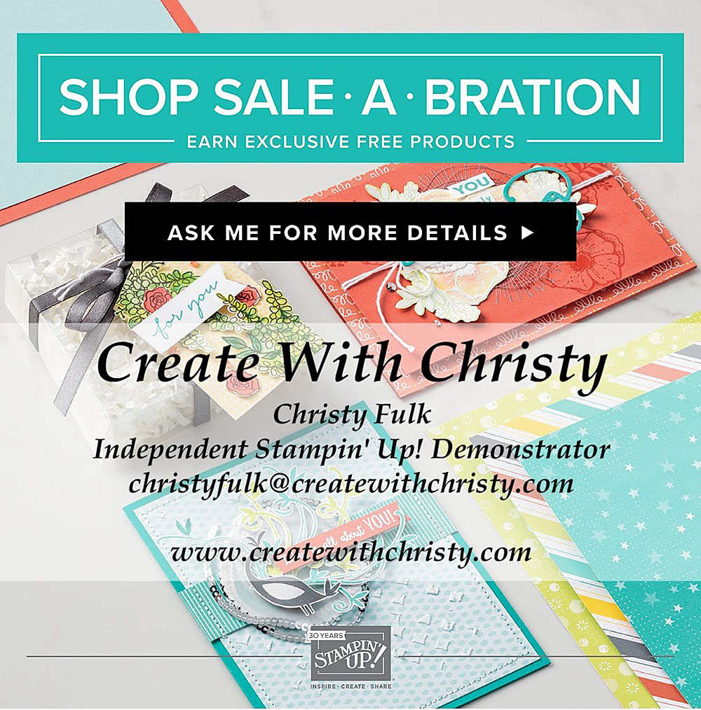 More Sale-A-Bration Products Available March 15! [Create With Christy]