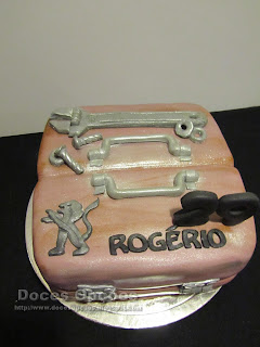 Doces Opções: Bolo de aniversário mecânico