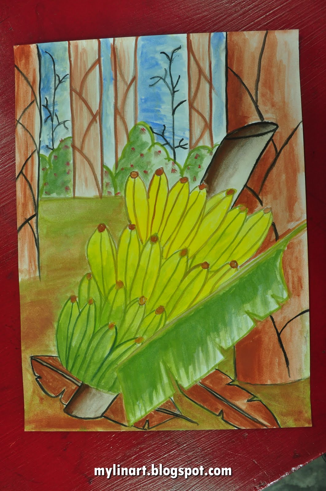 Setandan pisang | mylinart