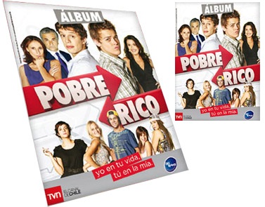 teleseries chilenas: ÁLBUM DE "POBRE RICO"