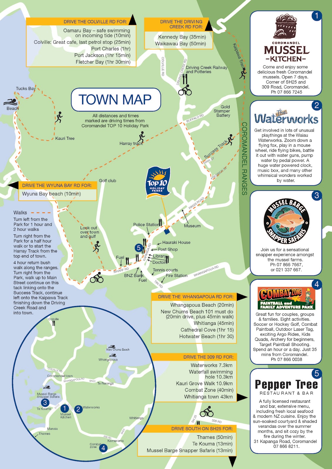 Wikiloc | NZ - Coromandel Town. Harray Track Trail