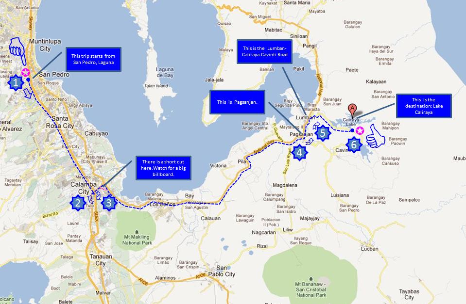 How to go to Caliraya