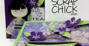 A Cup of Tea Card And Tea Gift Box Part 2 - myscrapchick