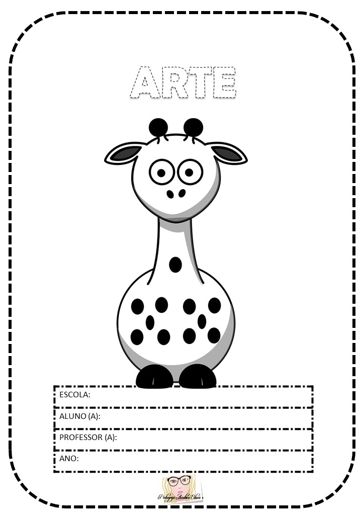 CAPAS DE CADERNO PARA IMPRIMIR : TEMA ANIMAIS Pedagoga Andréa Educa