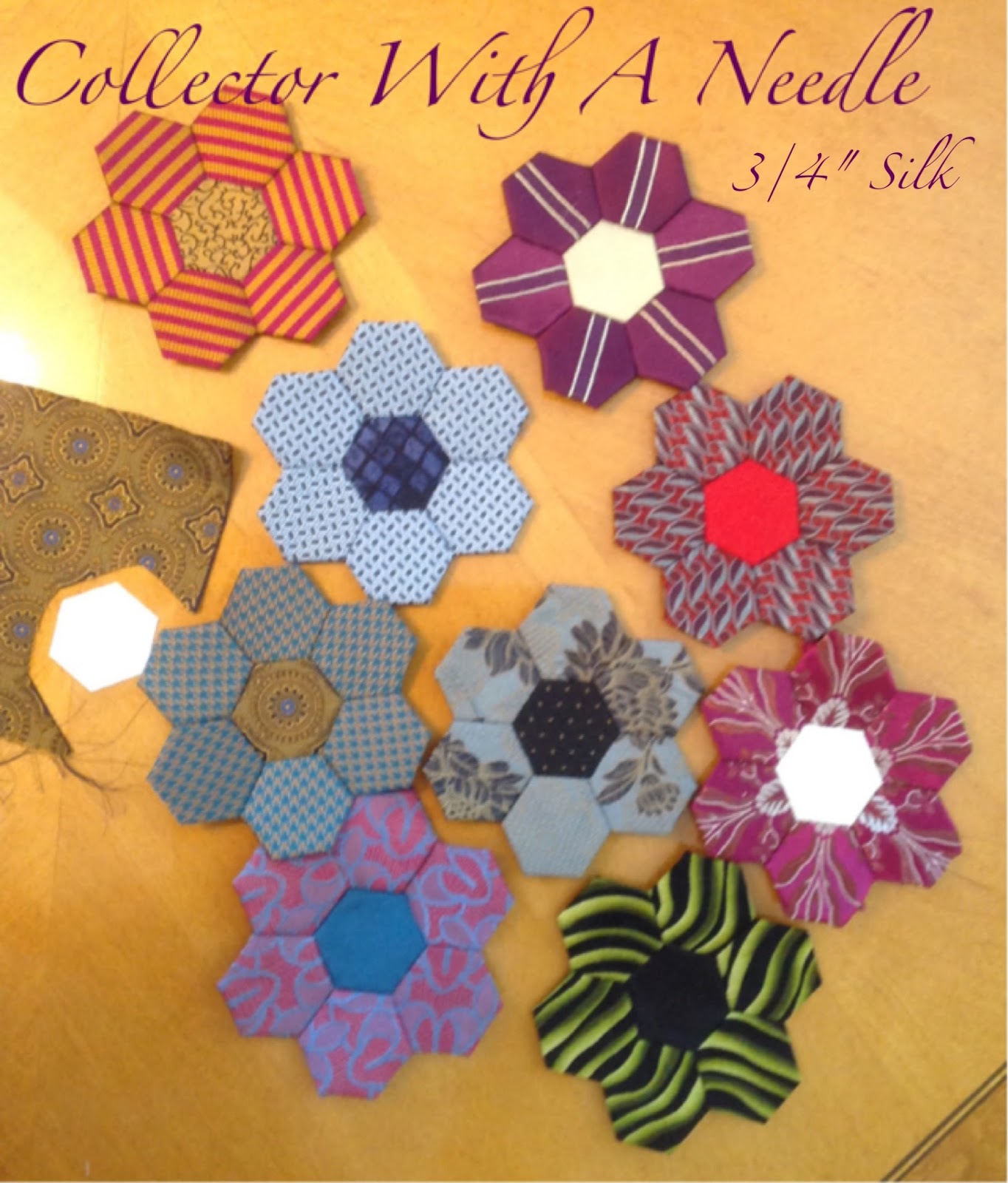 Collector With A Needle: Hexagons