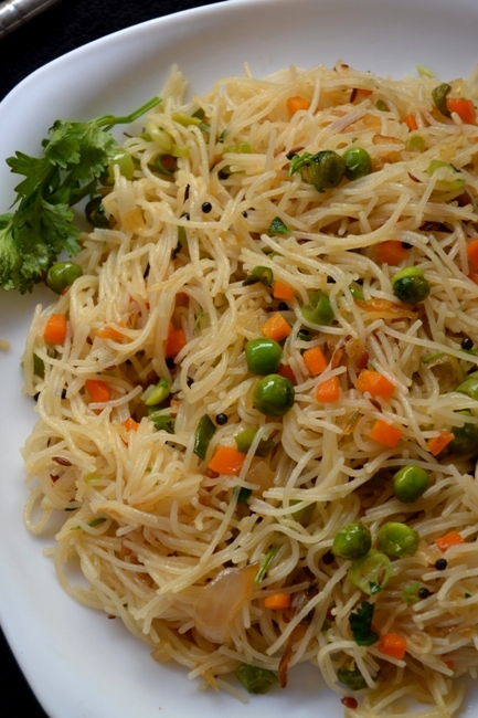 Vaniensamayalarai: Semiya Pulao / Vegetable Vemicelli Pulao