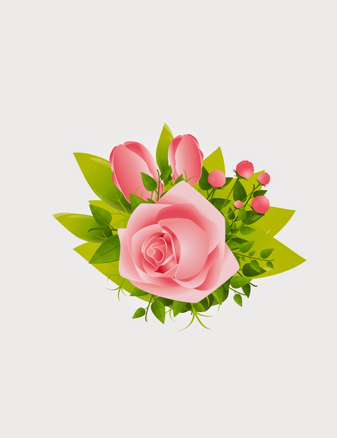 Vector hoa hồng - HOA vector