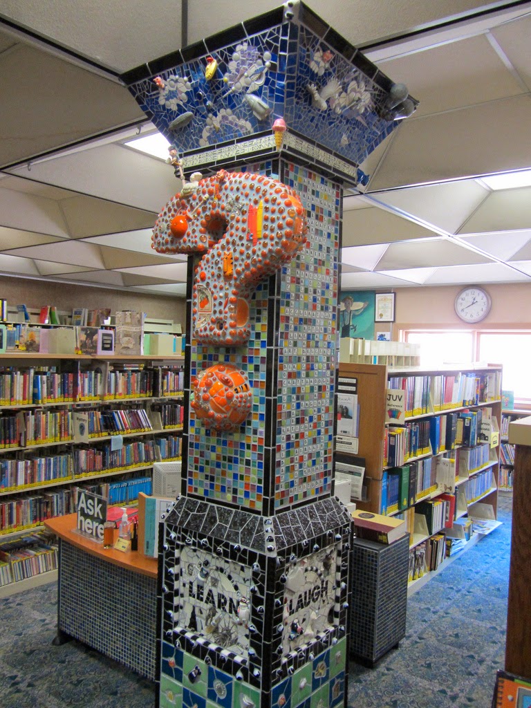 History, Los Angeles County: South Pasadena Library Mosaic
