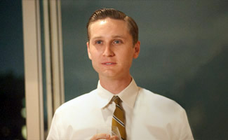 Aaron Staton, who plays Ken Cosgrove on AMC's Mad Men, speaks with ...