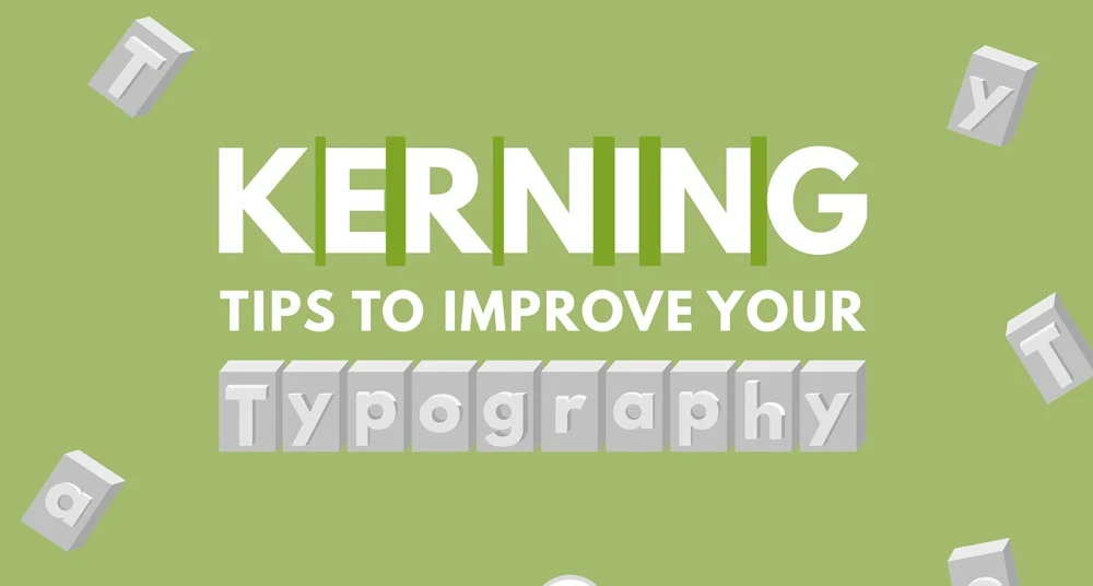 Kerning Tips to Improve Your Typography - #infographic