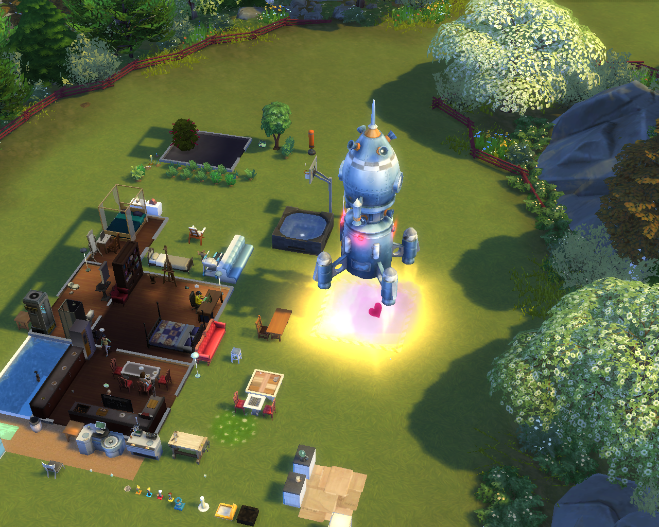 The Best Games Ever: The sims 4 | House Rocket