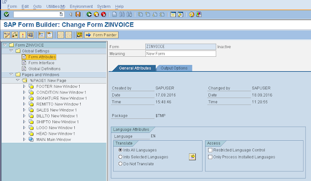 SAP TECH: Example : Invoice