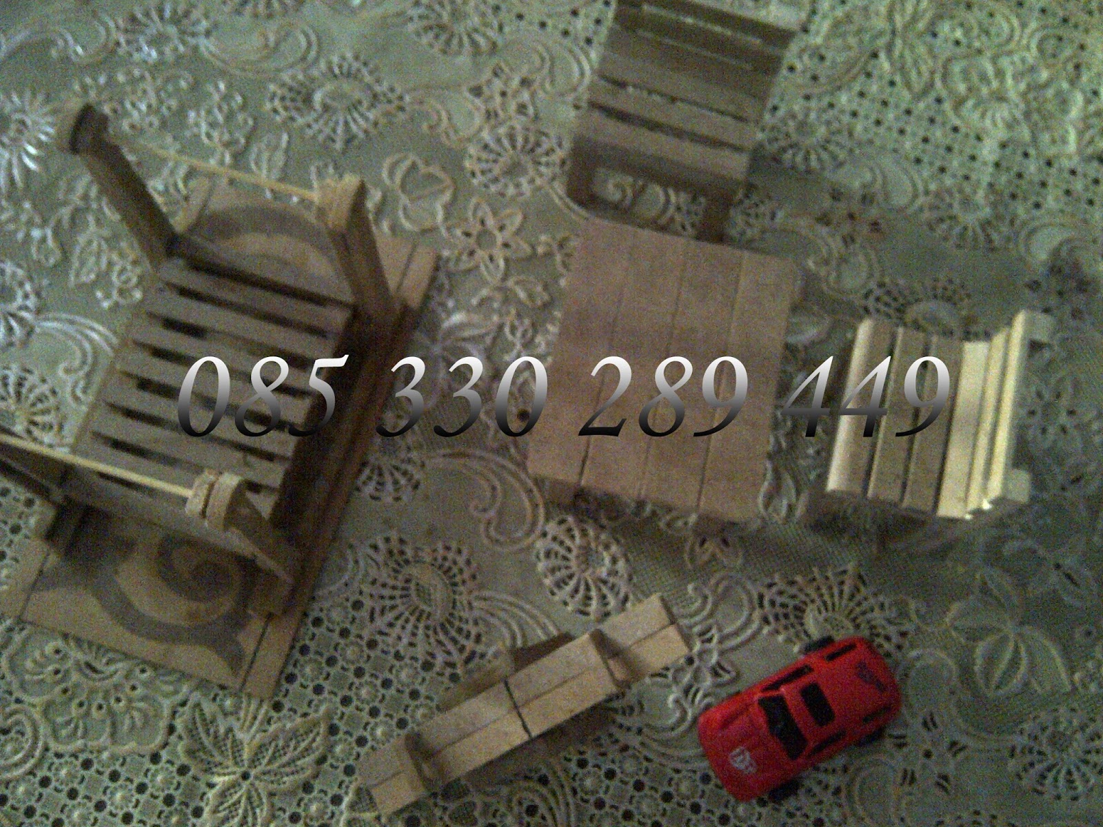 Kerajinan Souvenir Dari Kayu Limbah: Mainan Edukatif Anak Perempuan