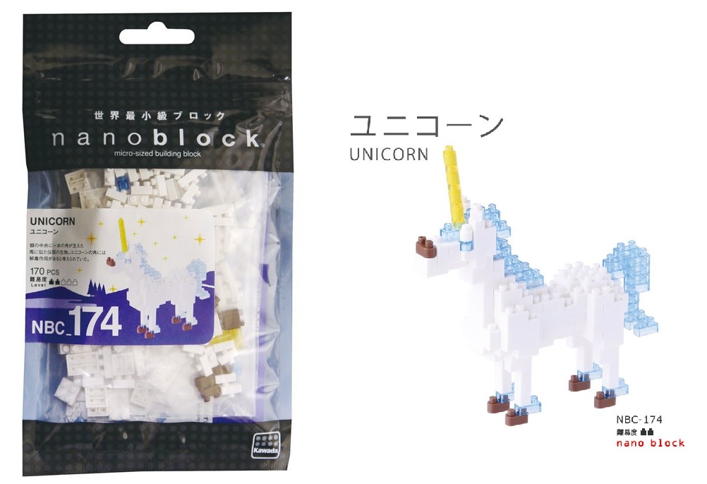 Minibricksworld: Nanoblock NBC-174 Unicorn Reviewed