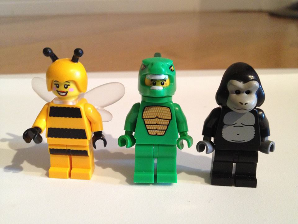 Fully Jointed Play Figures: Lego minifigures collection + SDCC Lego ...