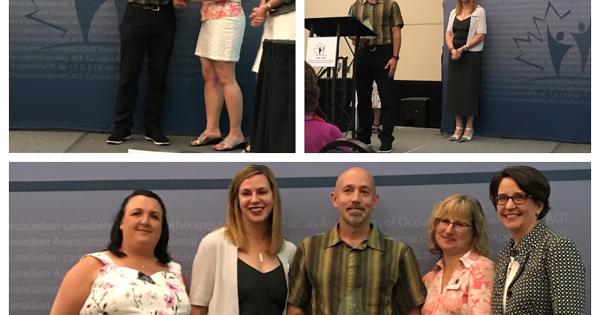 CAOT-BC: CAOT Conference Awards Ceremony: BC Highlights