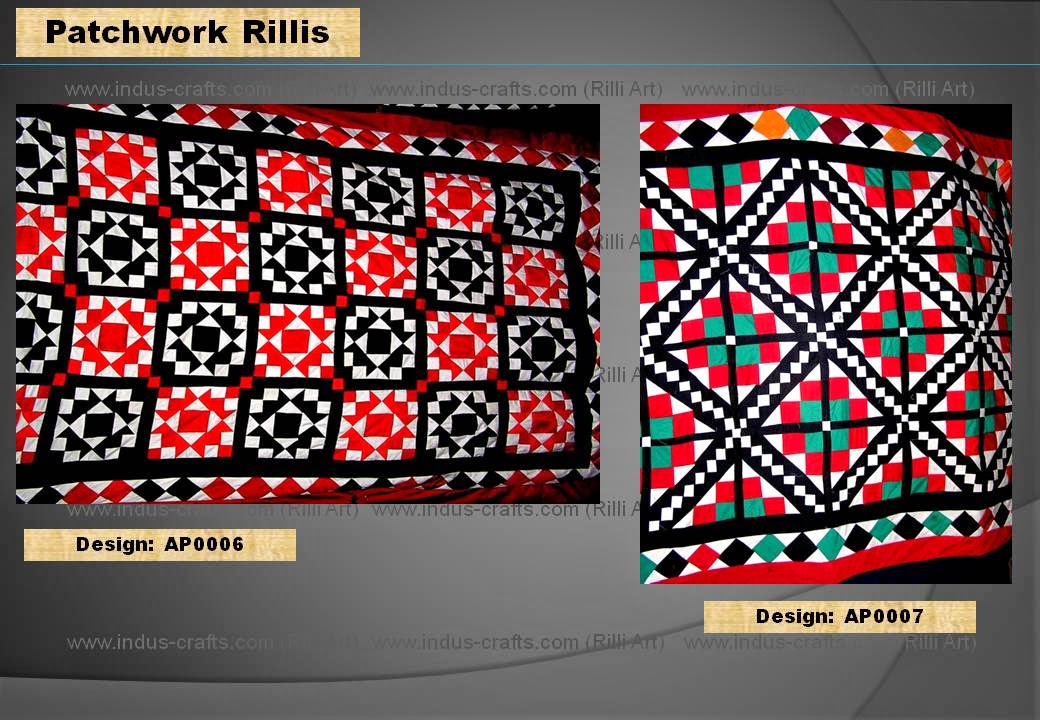 I AM PROUD TO BE SINDHI: DIFFERENT TYPES OF RILLI