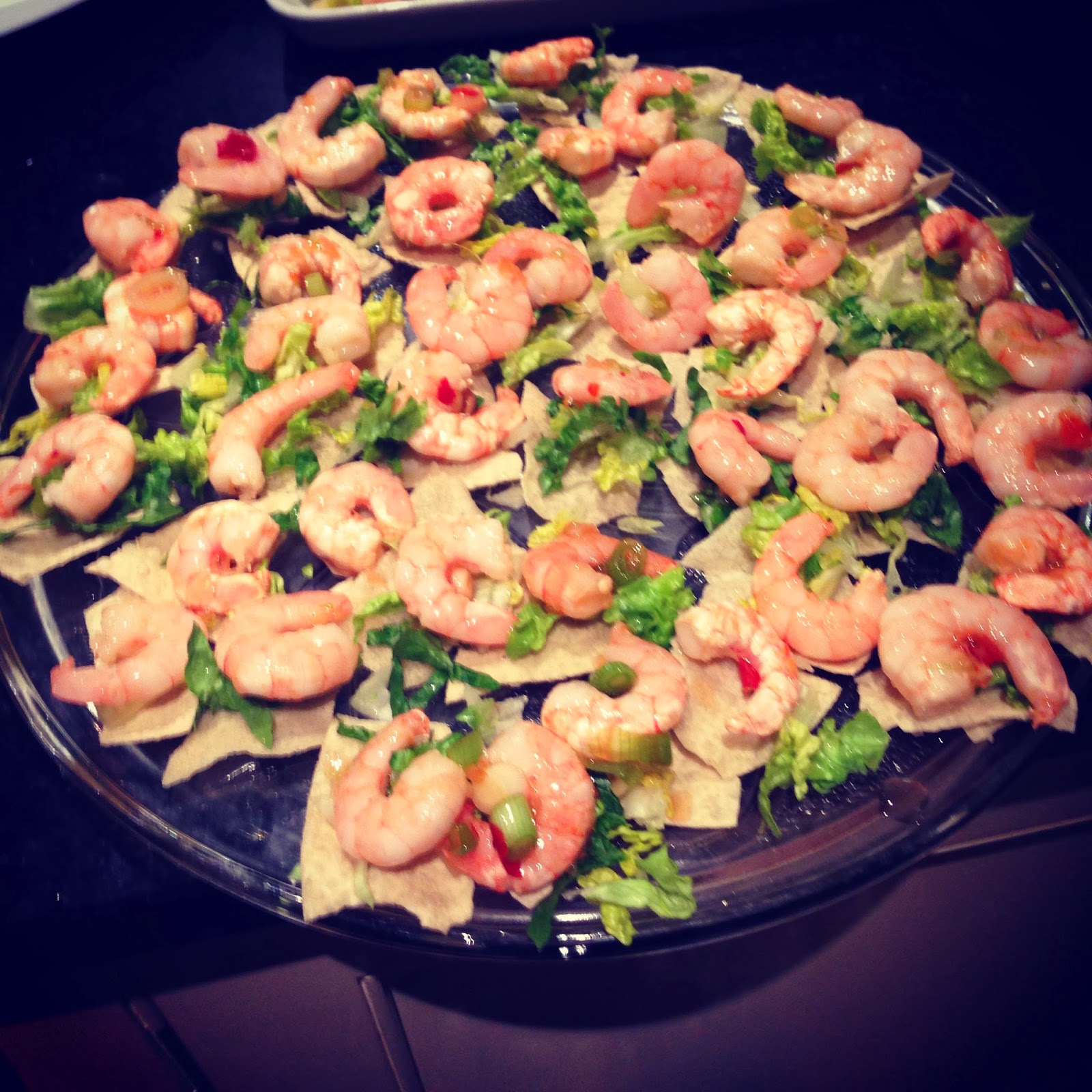 Proper Posh Prawn Poppadoms