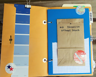 Back to school with a school themed album from Live Love Scrap