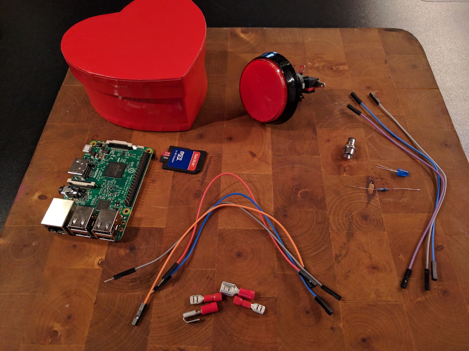 Really should blog this...: Build a solderless Big Red Button using ...