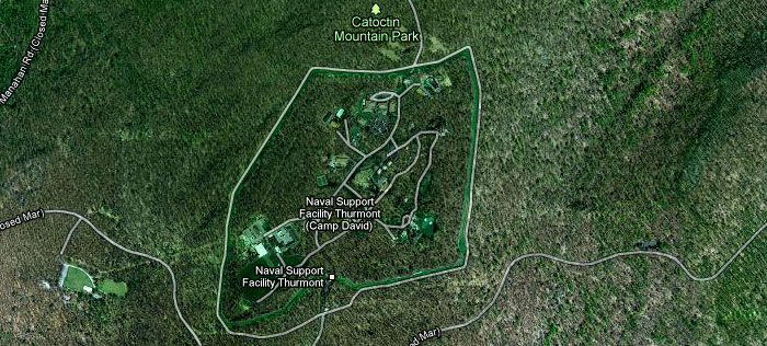 About Camp David: Maps
