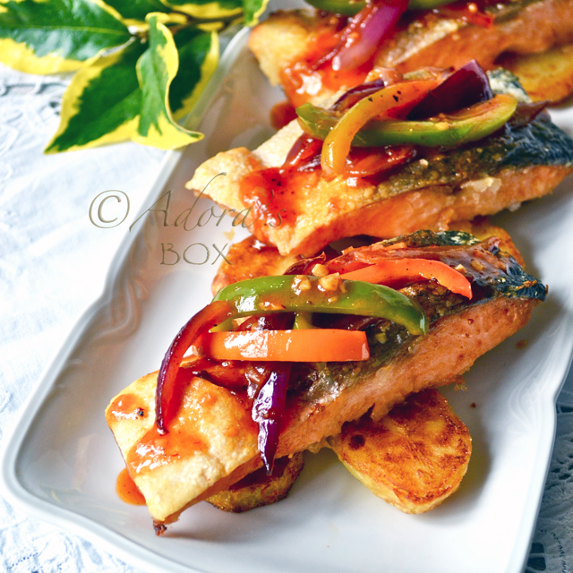 Adora's Box: STEAMED SEA BASS