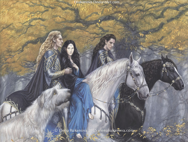 Tracey-anne's Blog: An artist's storybook of Tolkien