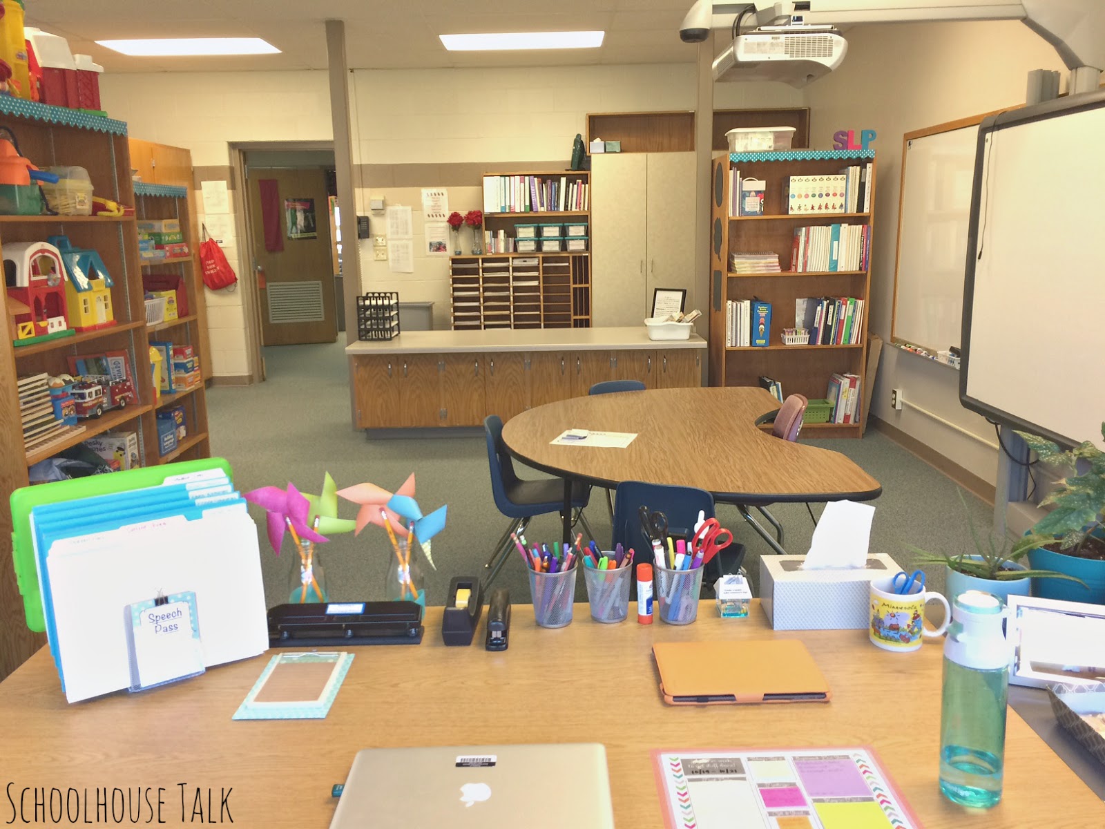Schoolhouse Talk!: 2015 Speech Therapy Room Tour (Part 1)