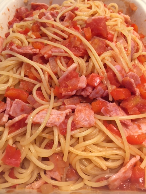 Bacon Spaghetti Bake