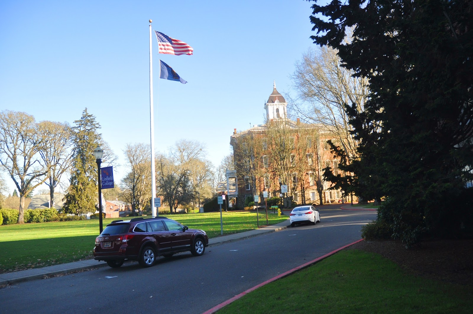 W I L D C A T V I L L E: Pioneer Hall, oldest building on Linfield ...