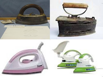 PERKEMBANGAN SETRIKA DARI MASA KE MASA