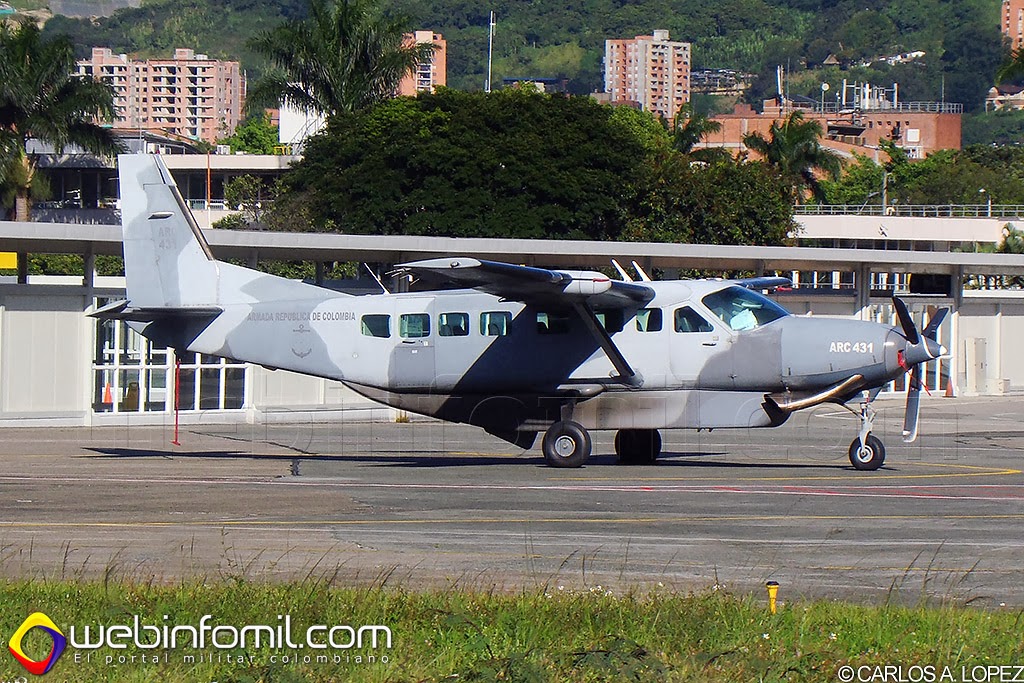 Armada Nacional adquiere nuevo Cessna Grand Caravan C208 EX - Webinfomil
